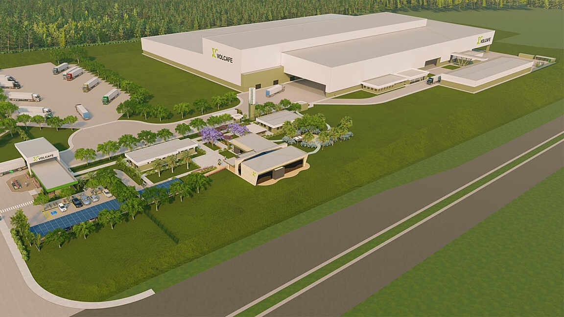 Volcafe breaks ground on coffee processing plant in Brazil - Volcafe